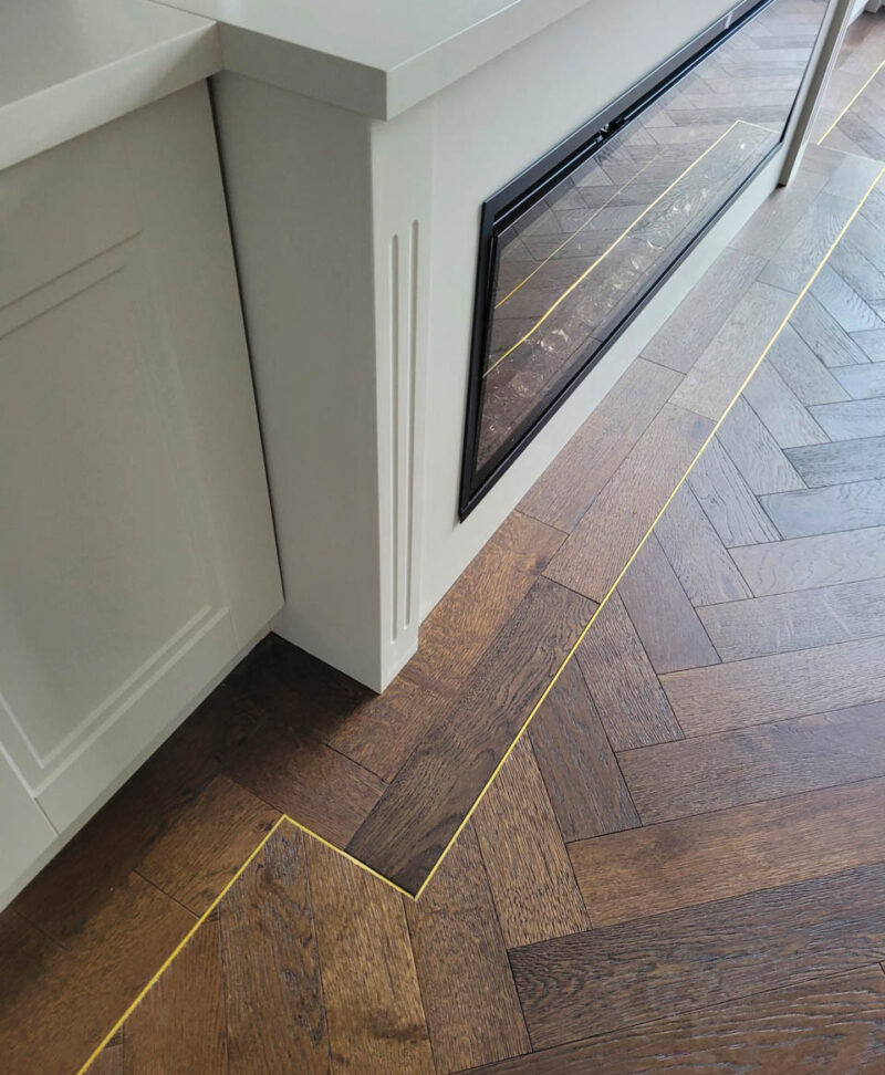 PRE DRILLED JOINING / INLAY PROFILE BRASS INLAY - Whiteriver Group