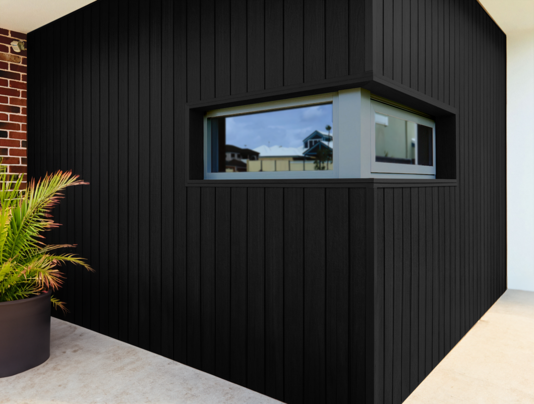 142 x 13 x 2700mm ULTRASHIELDTRADITIONAL CLADDINGEBONYCOMPOSITE DECKING ...